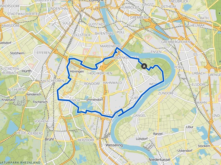 Rund um die Altgemeinde Rodenkirchen | Wanderung | Komoot